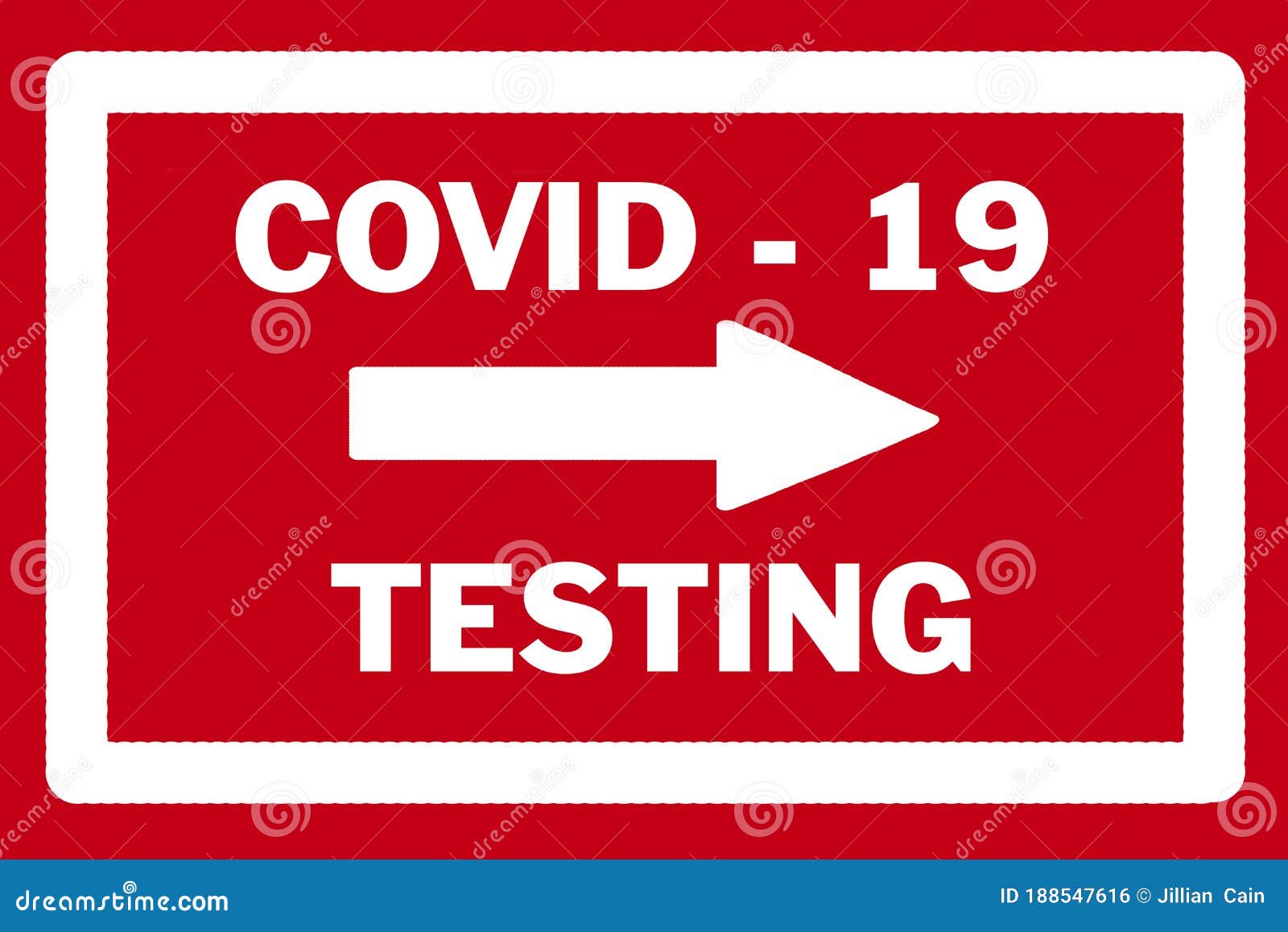 Caution Testing In Progress Do Not Disturb, A Safety Sign Warning On ...