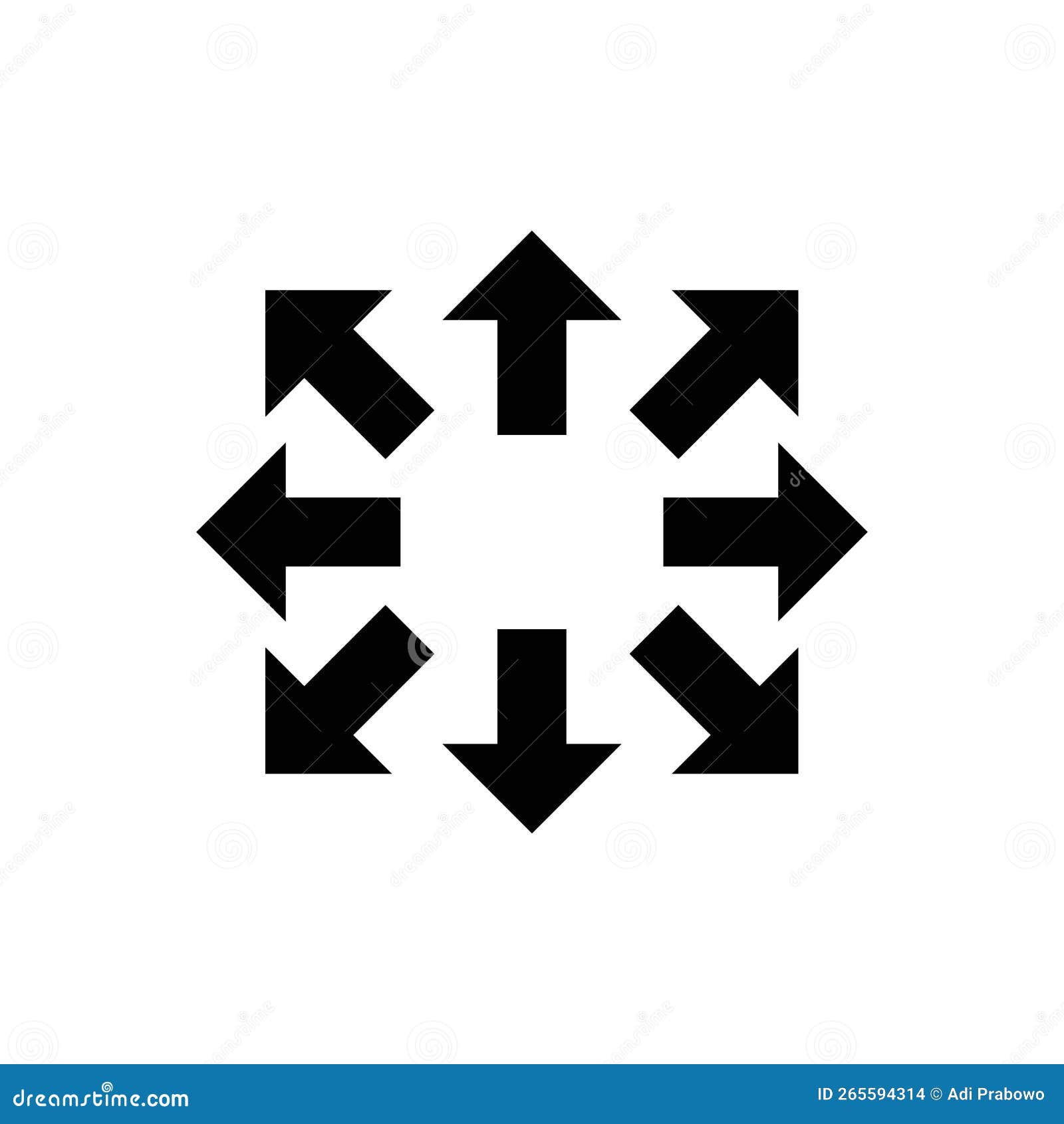 Direction Arrow Directions Icon Logo Vector Design Stock Vector ...