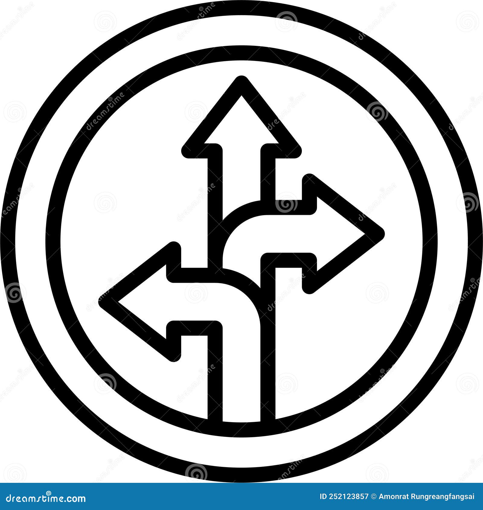 Direction Arrow Icon, Location Map and Navigation Vector Stock Vector ...