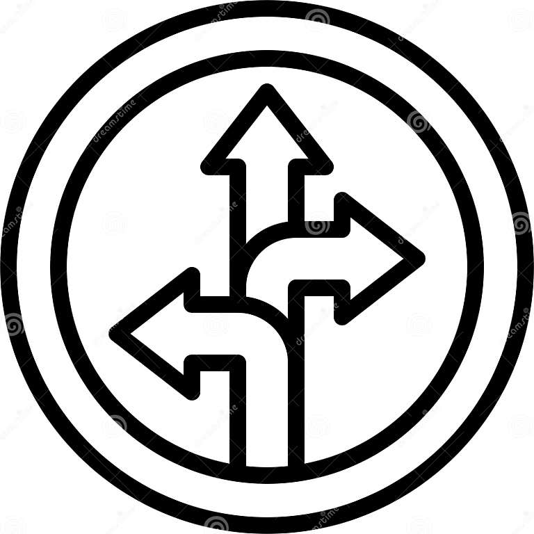 Direction Arrow Icon, Location Map and Navigation Vector Stock Vector ...