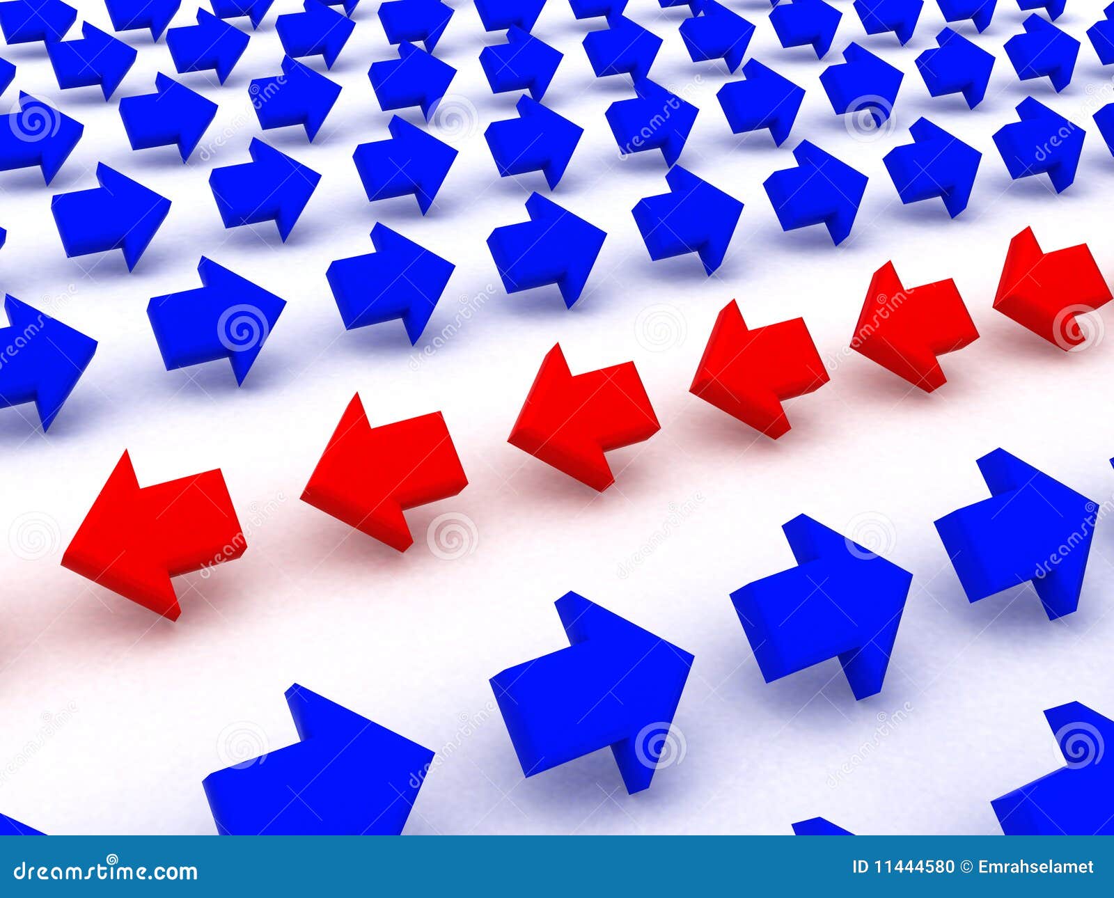 Direction arrows stock illustration. Illustration of direction - 11444580