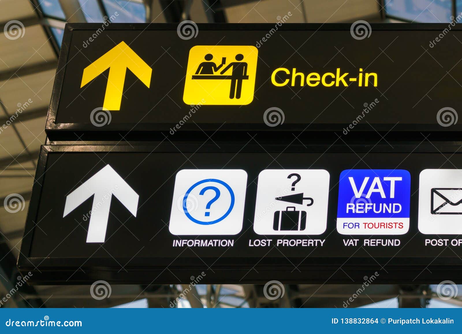 The direction board. stock photo. Image of arrow, lost - 138832864