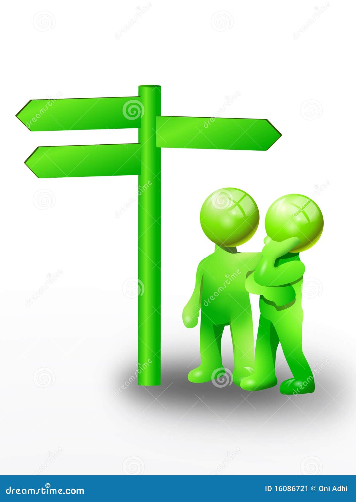 Direction choices stock illustration. Illustration of select - 16086721