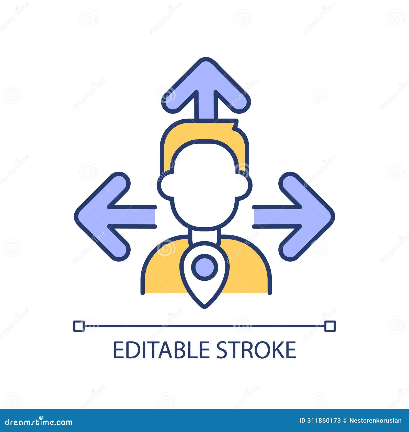 Choosing Problem. Female Chooses Between Career And Family. Work Family ...