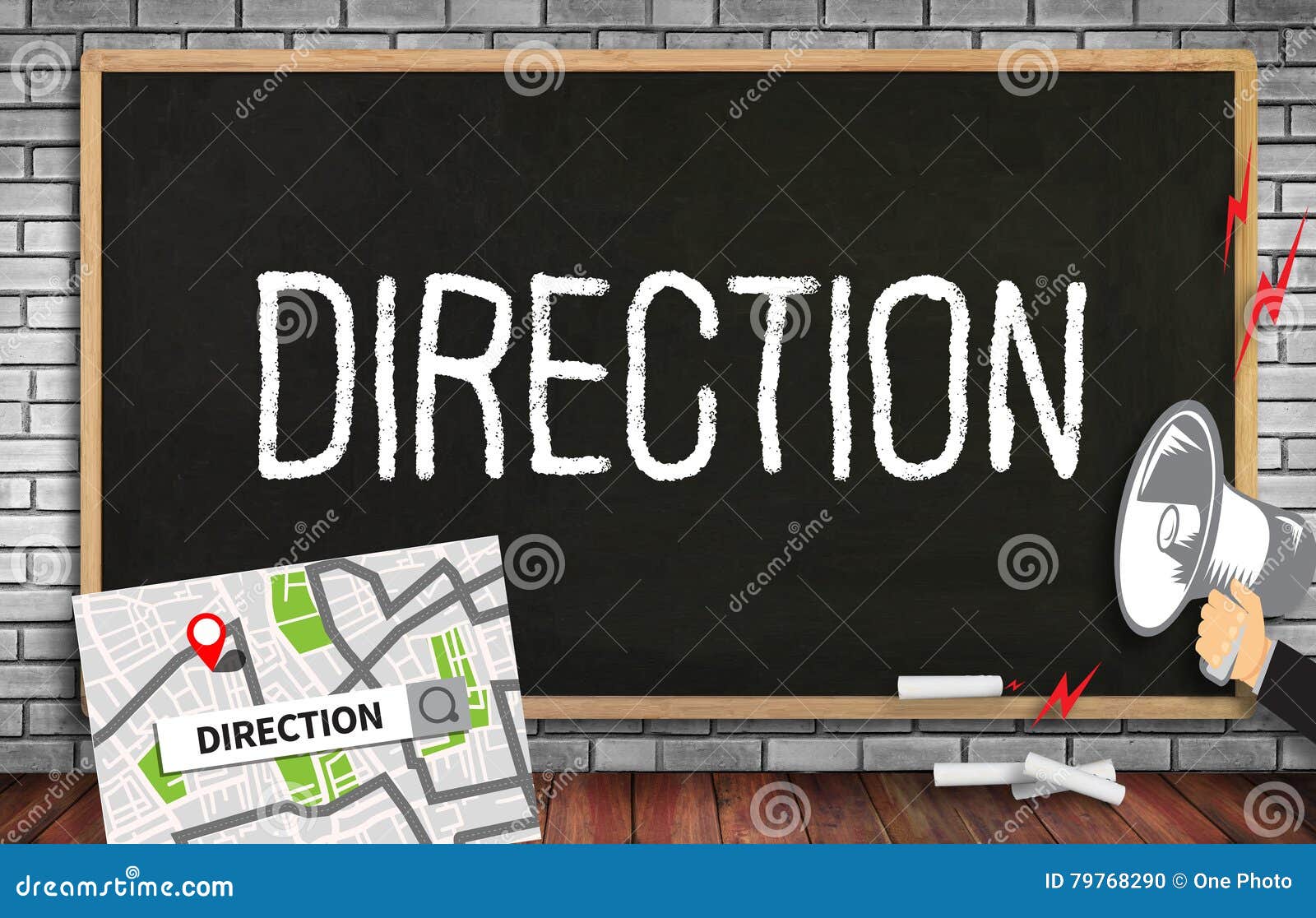 DIRECTION City Map Destination Way Route City Map Destination R Stock ...