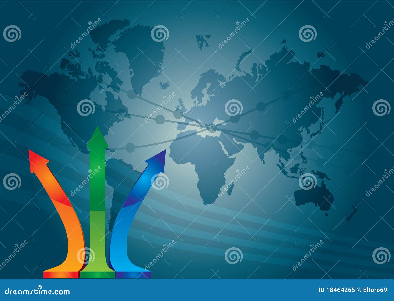 Direction concept stock vector. Illustration of communication - 18464265