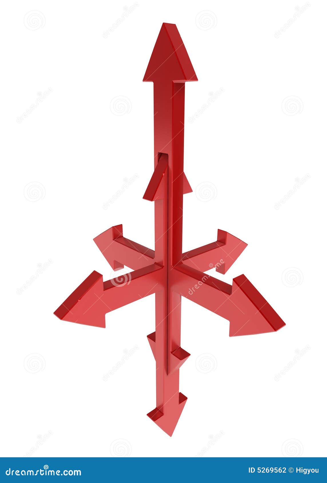 Direction Cross stock illustration. Illustration of location - 5269562