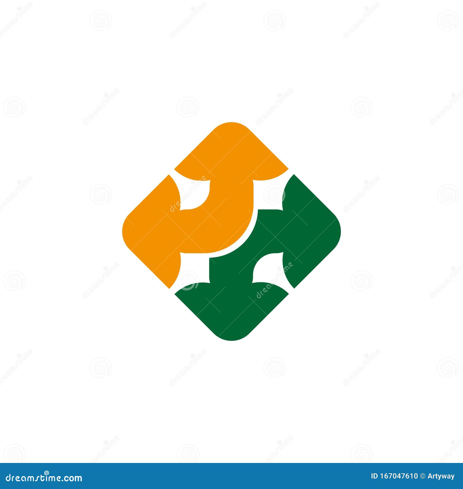 Crossroads Logo Vector Illustration | CartoonDealer.com #107520924
