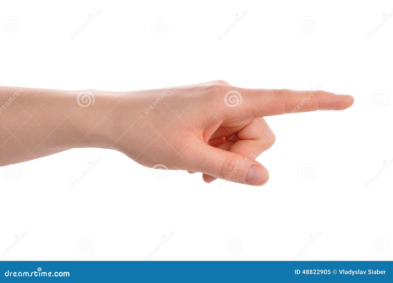 Direction D'indication Par Les Doigts D'index Image stock - Image du ...