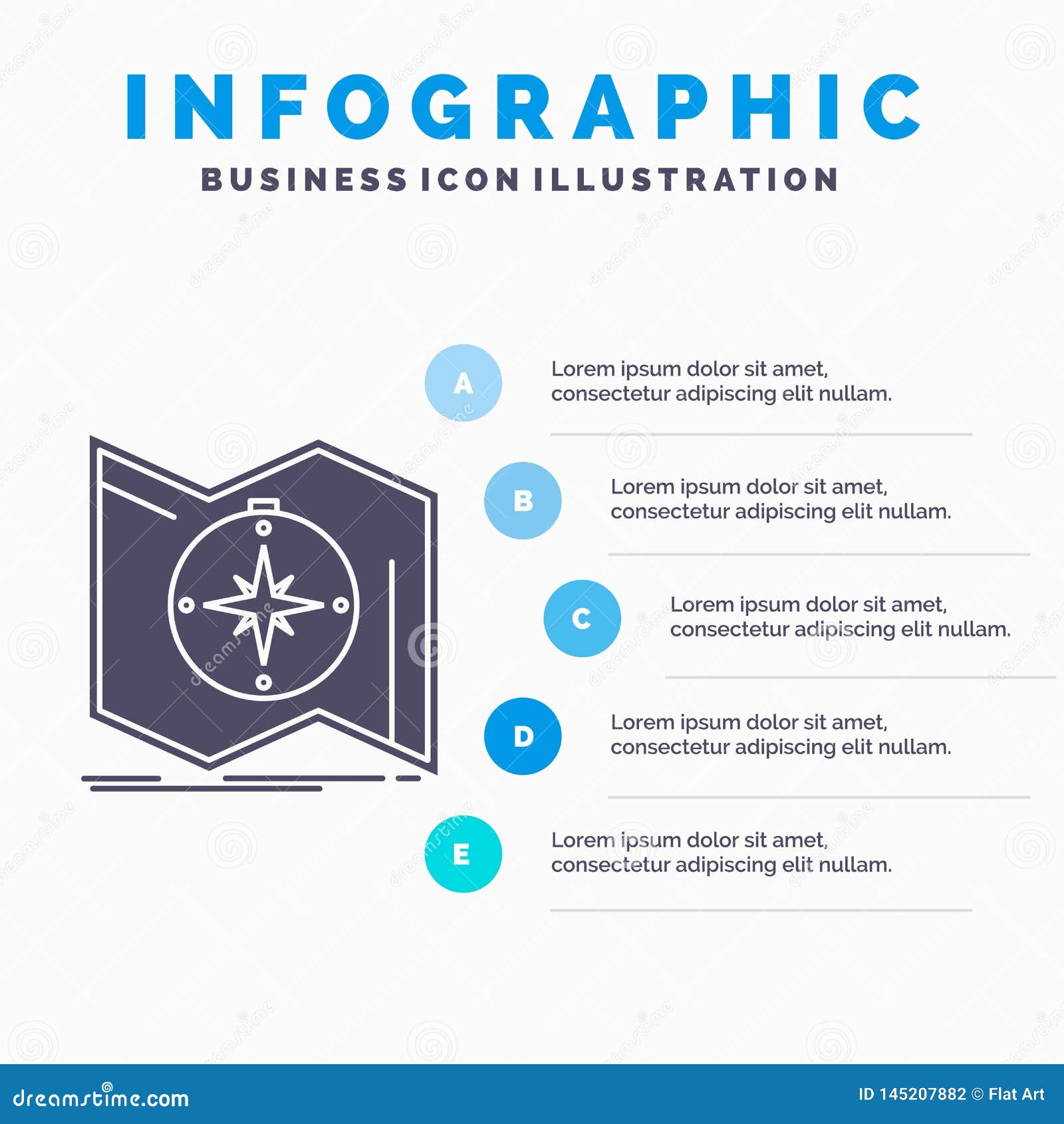 Direction, Explore, Map, Navigate, Navigation Infographics Template for ...