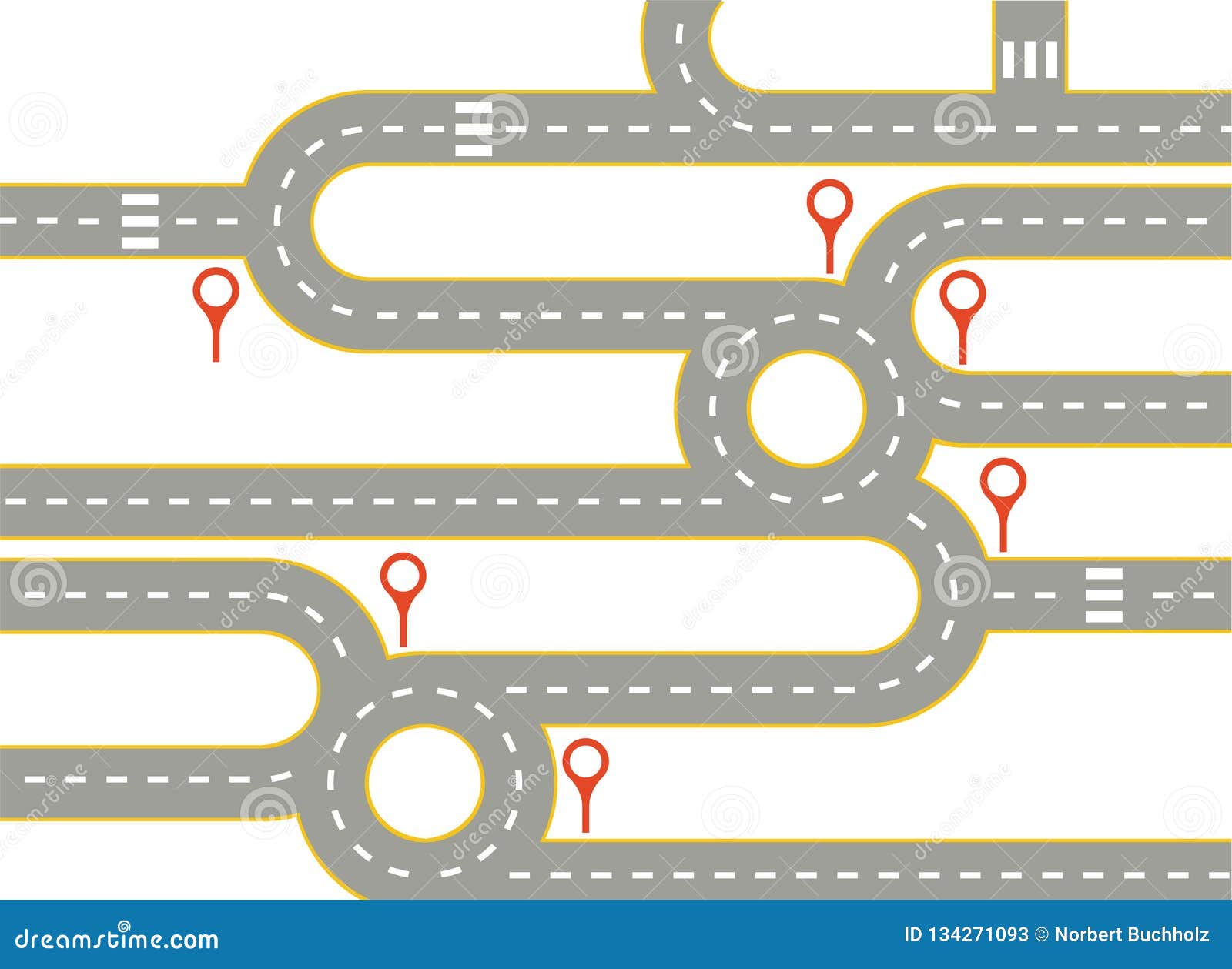 Direction Forward Information Concept Stock Illustration - Illustration ...