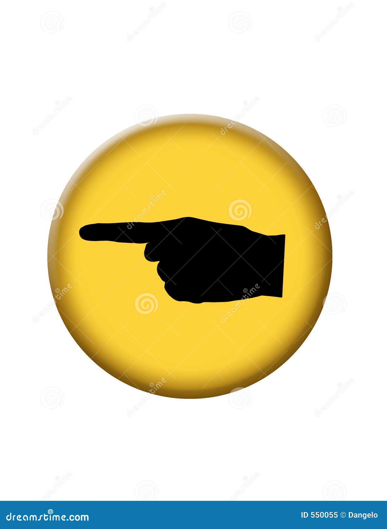 Direction Icon Button stock illustration. Illustration of business - 550055