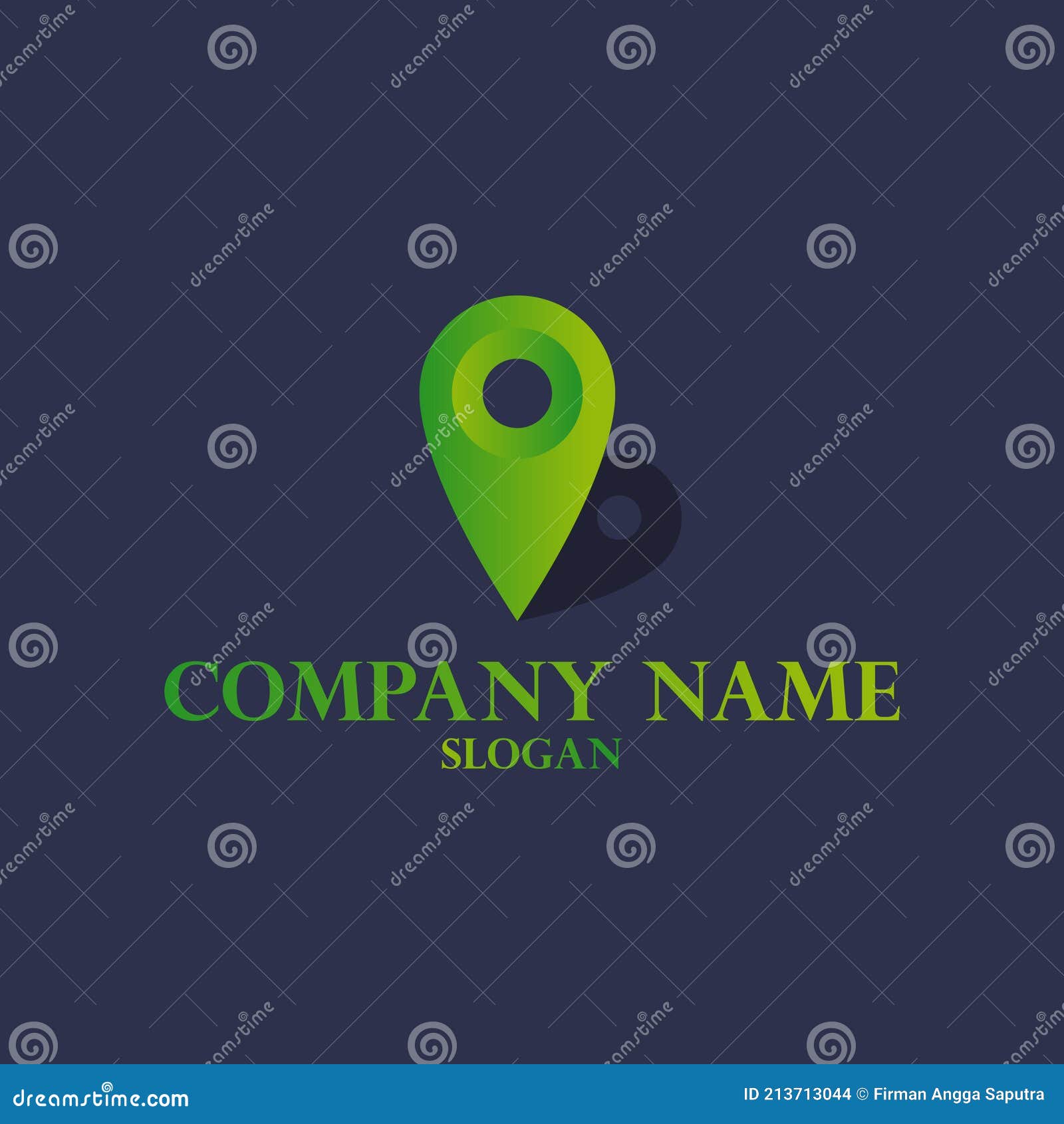 Direction Point Logo Inspirations Template Stock Vector - Illustration ...