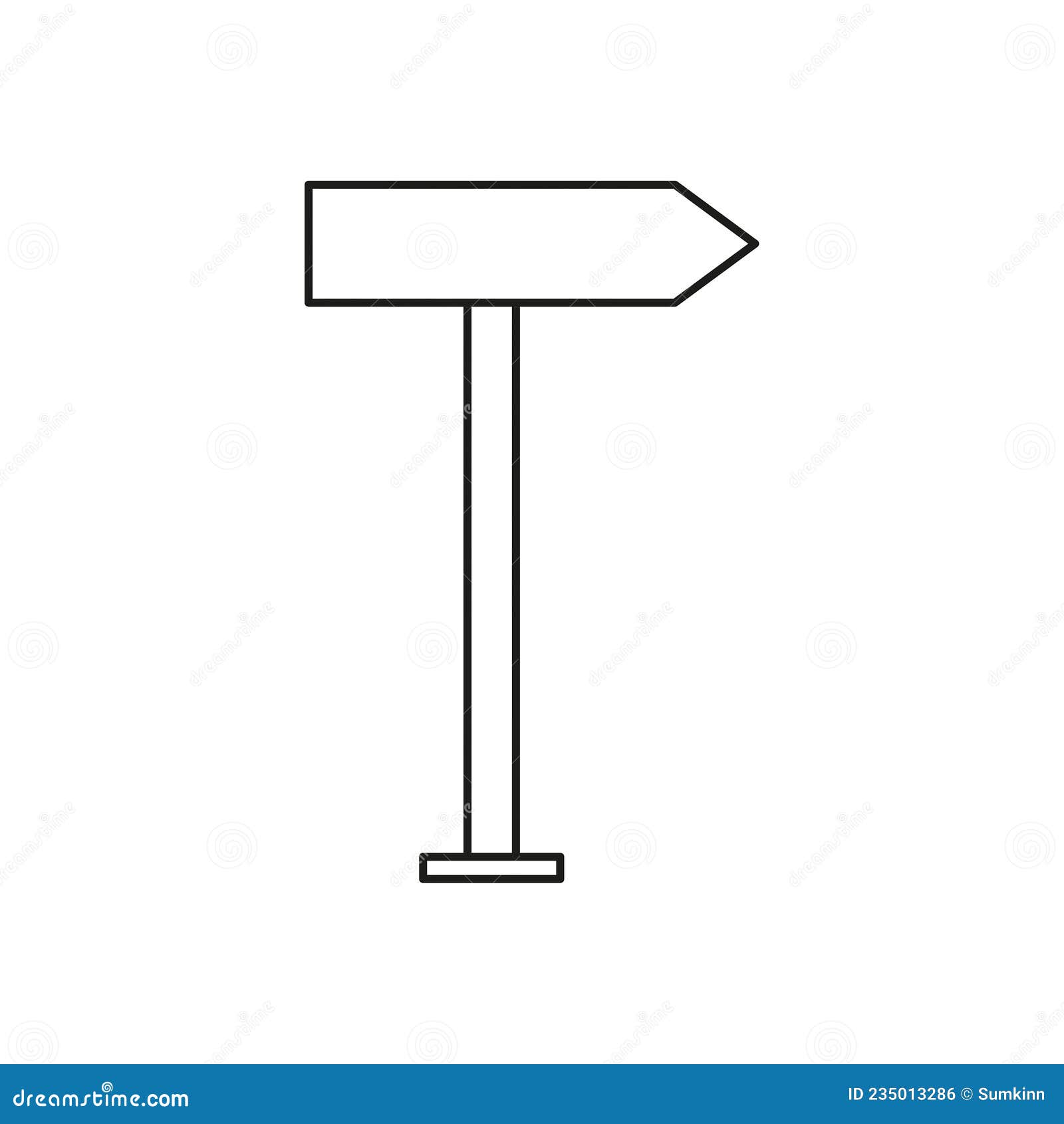 Direction Pointer Vector Icon Stock Vector - Illustration of direction ...