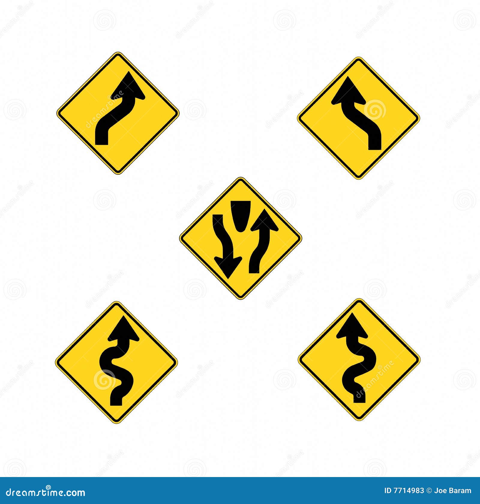 Direction road signs stock illustration. Illustration of icons - 7714983
