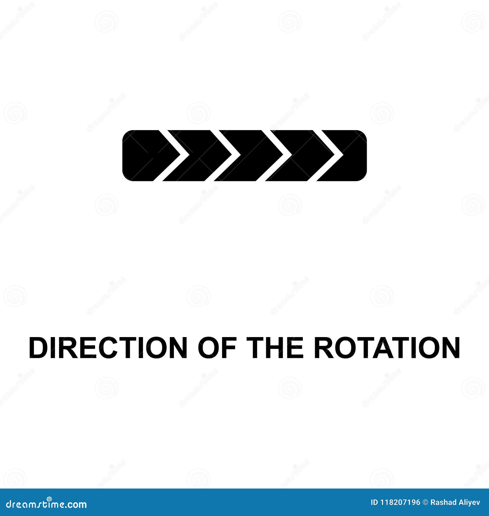 Direction of the Rotation Icon. Element of Railway Signs for Mobile ...