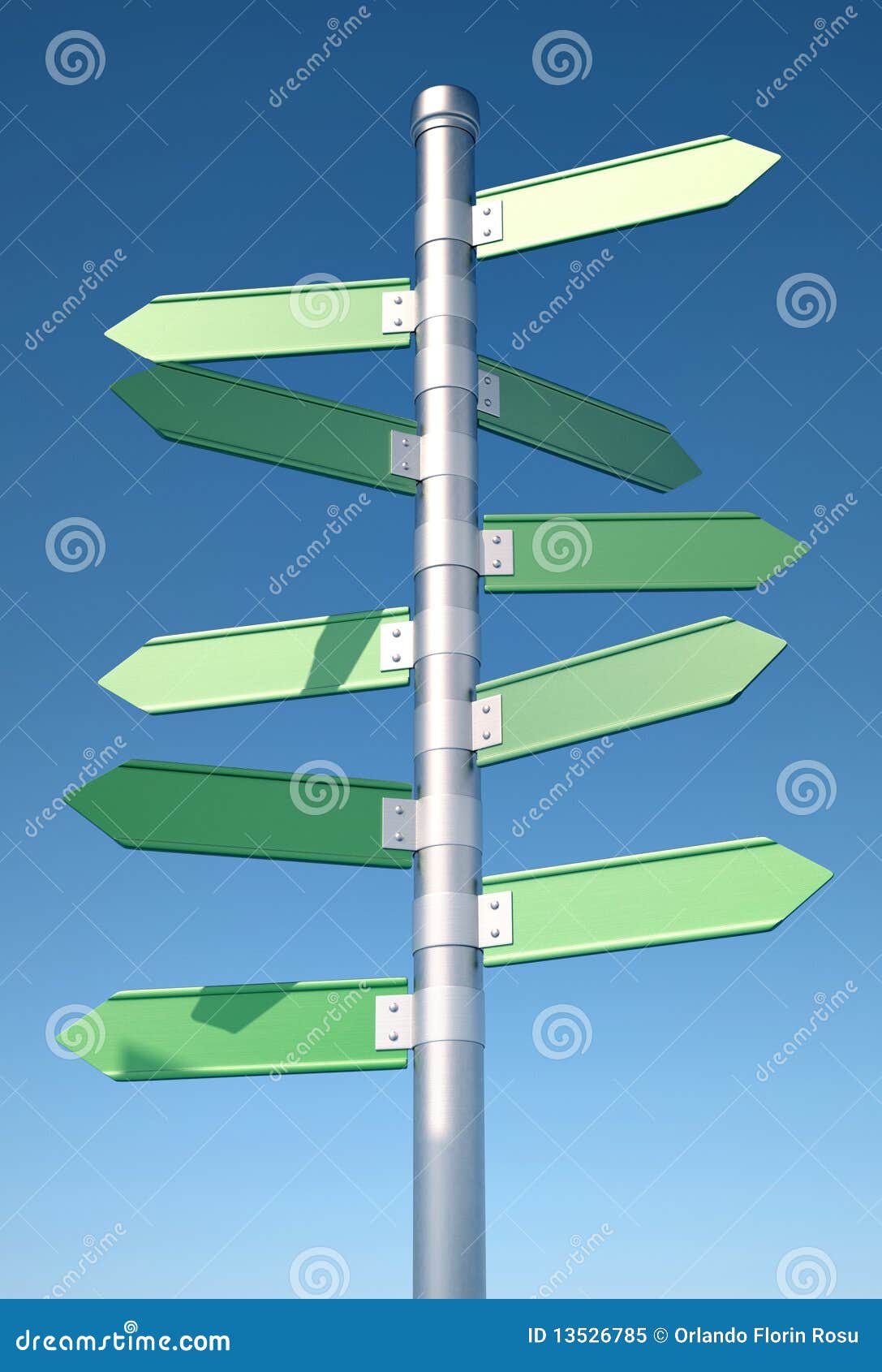 Direction sign stock illustration. Illustration of guide - 13526785