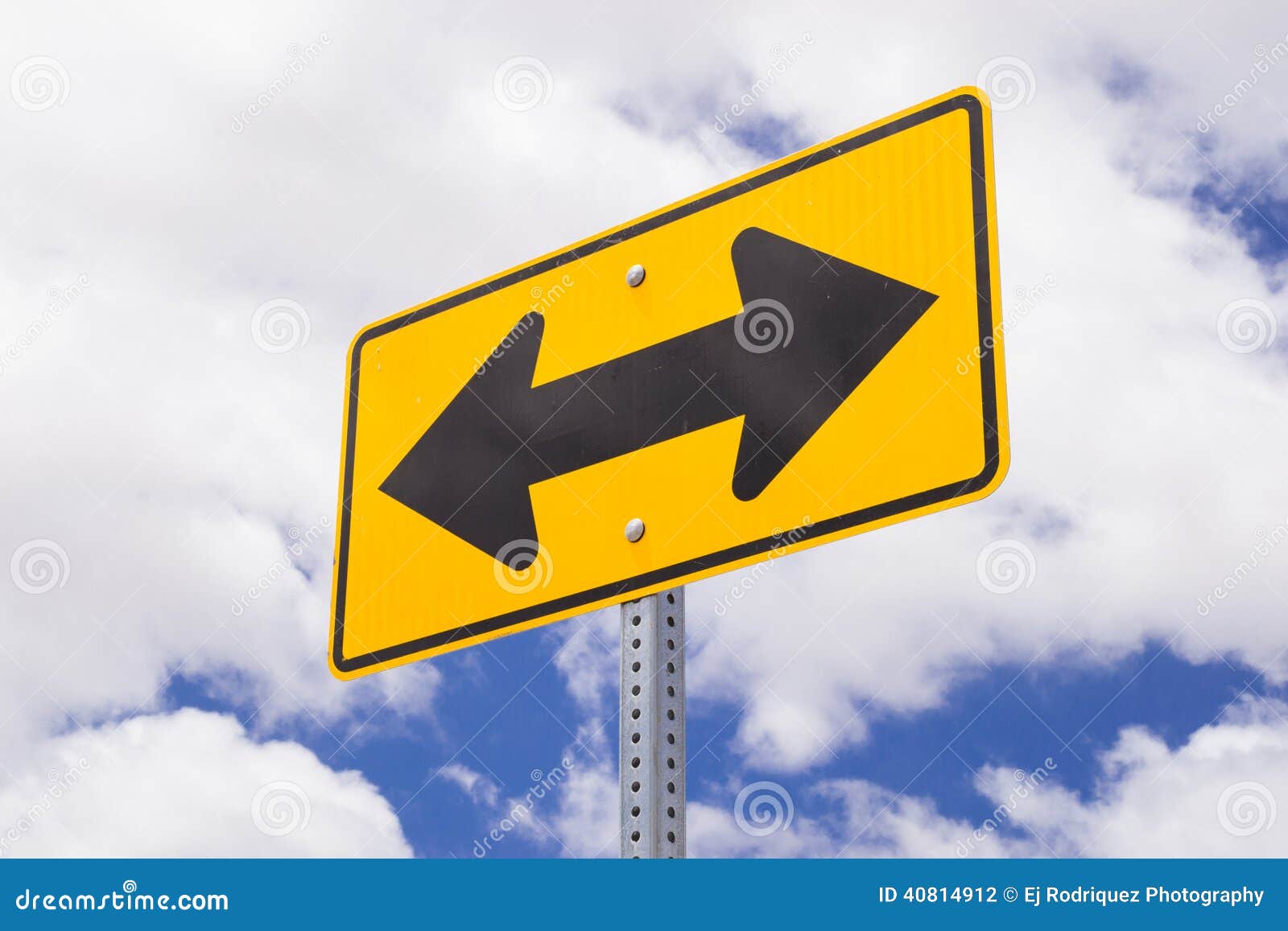 Direction sign. stock photo. Image of sided, decision - 40814912
