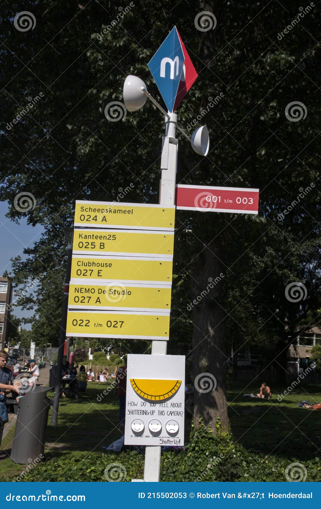 Direction Sign Former Marine Base at Amsterdam the Netherlands 13-7 ...