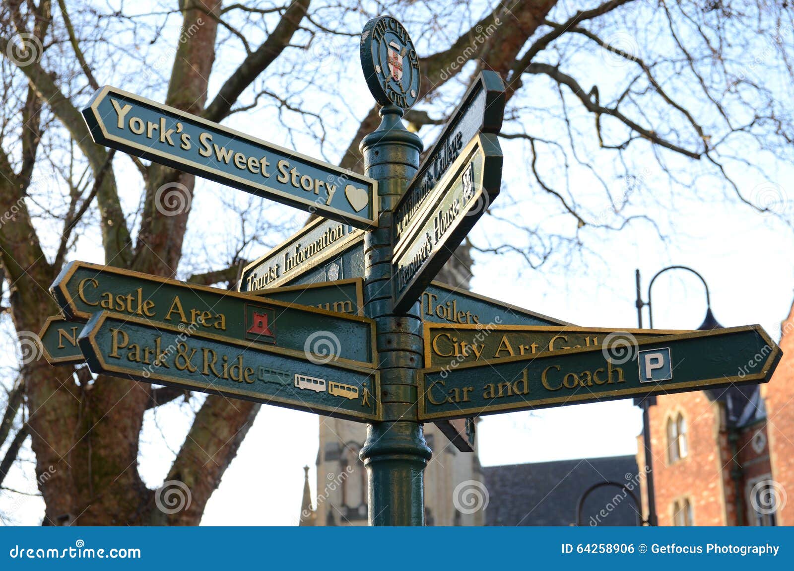 Direction Sign editorial photo. Image of multiple, travel - 64258906