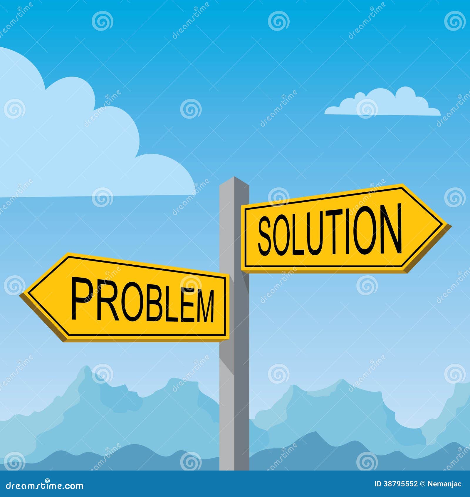 Opposite Directions Vector Icon On White Background. Flat Vector ...