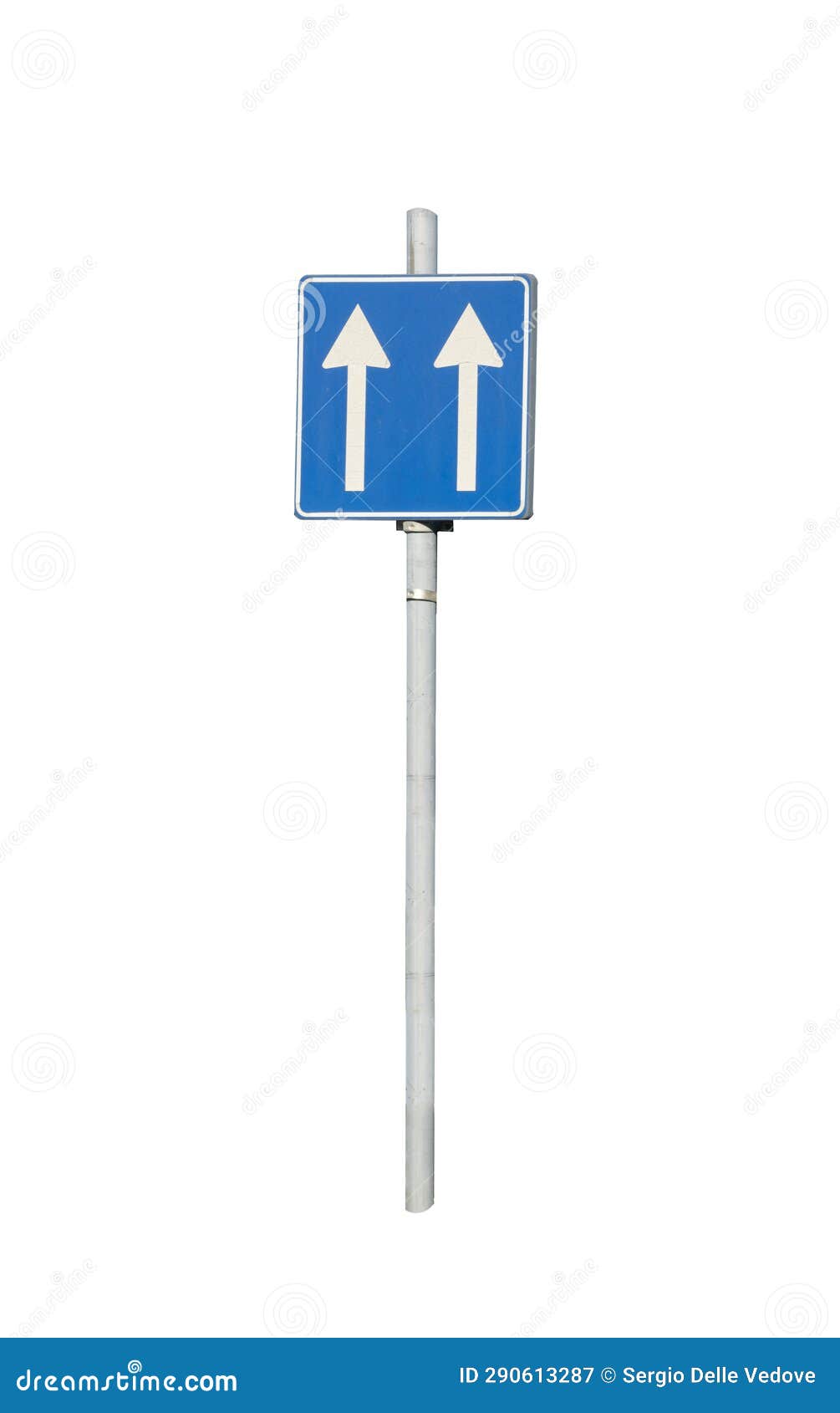 Direction Sign on Two Lanes Stock Image - Image of balkans, rules ...