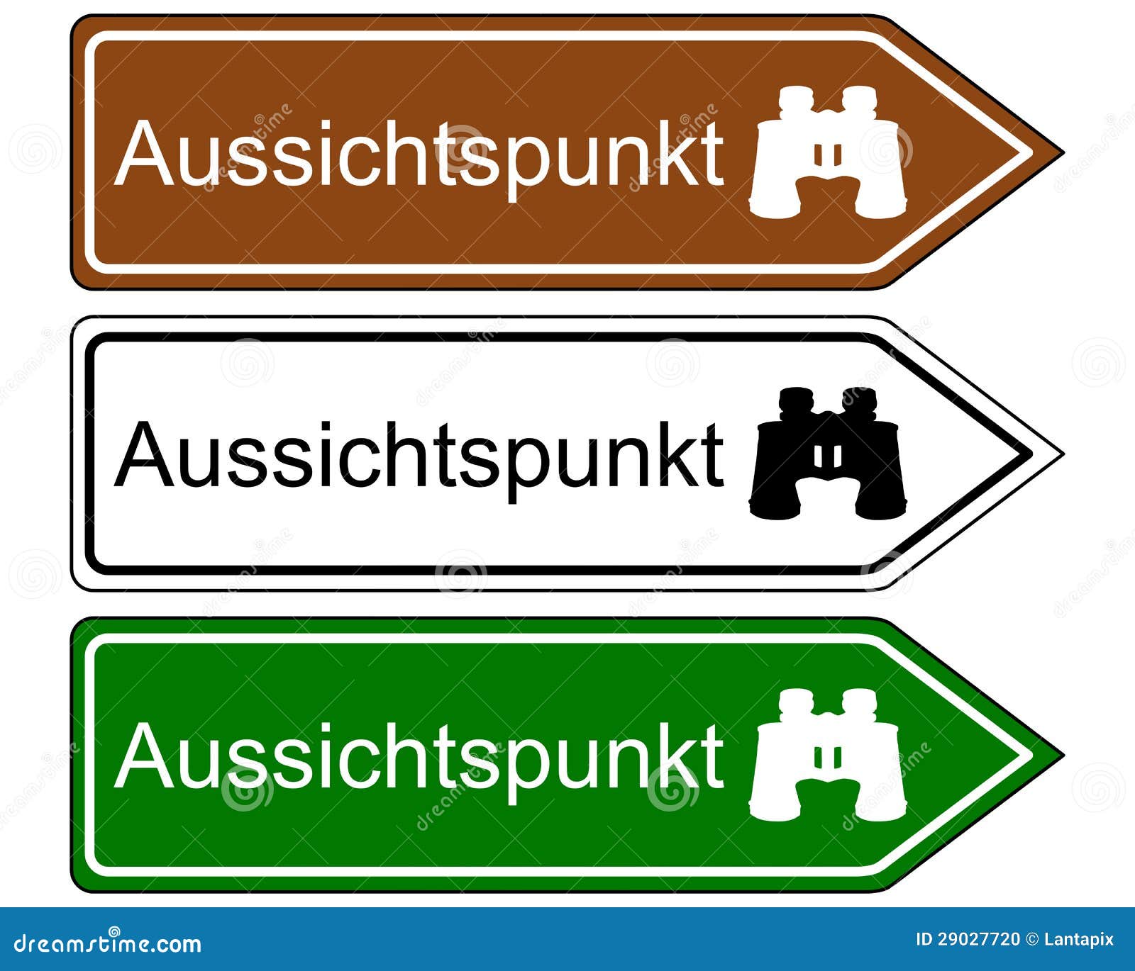 Direction sign viewpoint stock vector. Illustration of traffic - 29027720