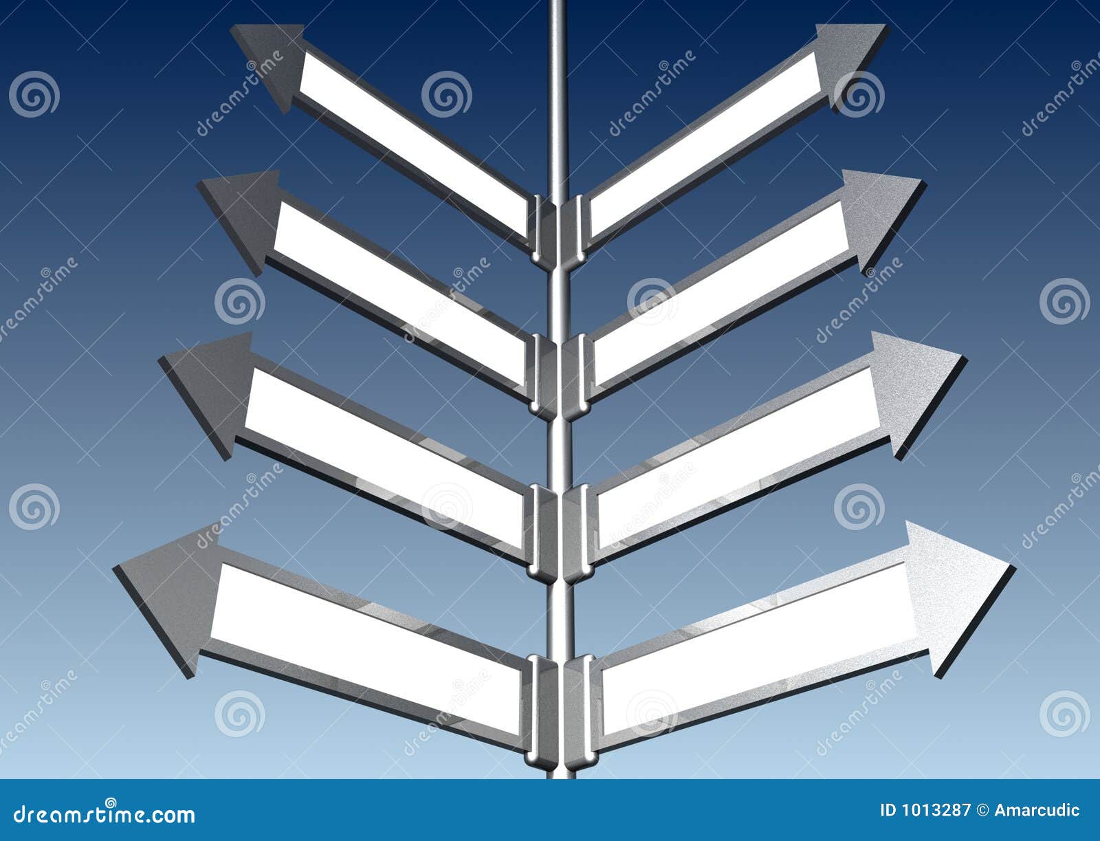 DIRECTION SIGNS Royalty-Free Stock Photography | CartoonDealer.com #1013495