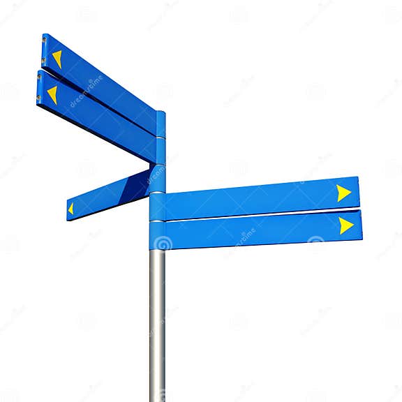 Direction signs stock image. Image of inform, plate, goal - 12523639