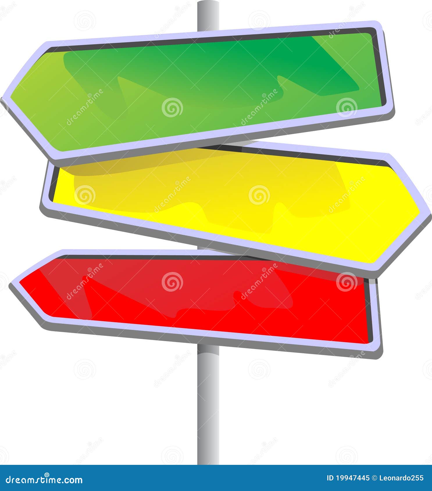 Direction Signs stock vector. Illustration of career - 19947445