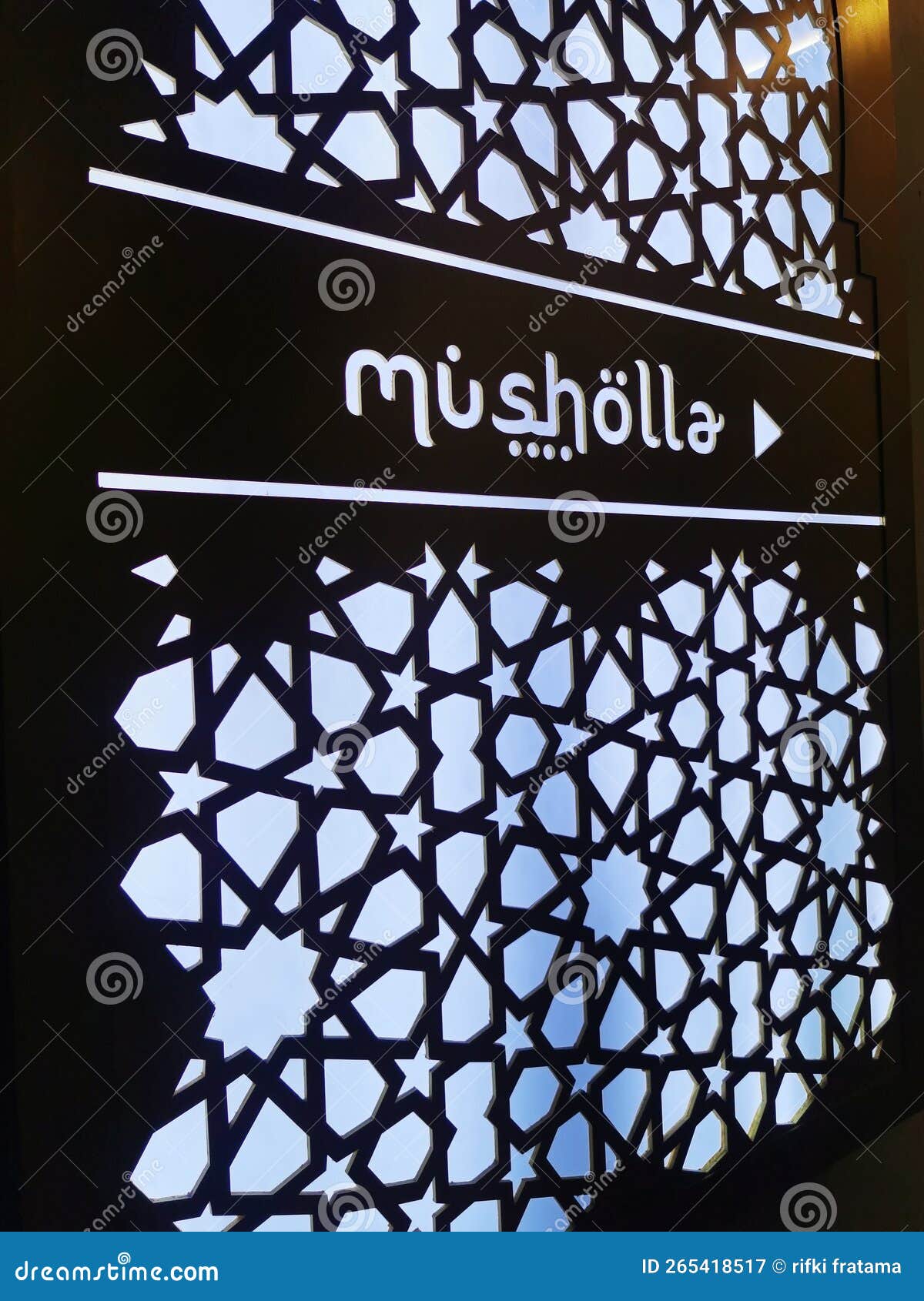 Direction To the Right Path Place for Pray Stock Image - Image of arab ...