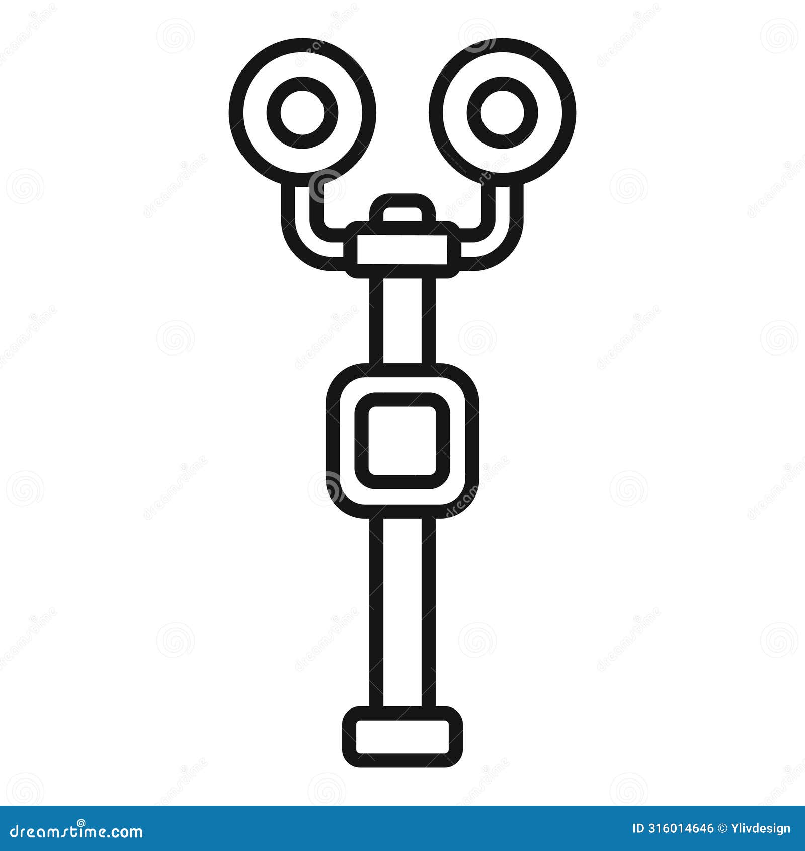 Direction Traffic Lights Icon Outline Vector. Open Side Pass Stock ...