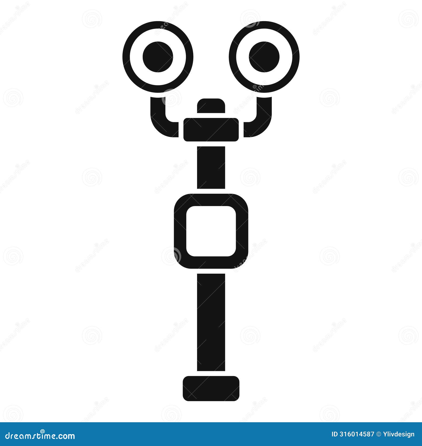 Direction Traffic Lights Icon Simple Vector. Open Side Pass Stock ...