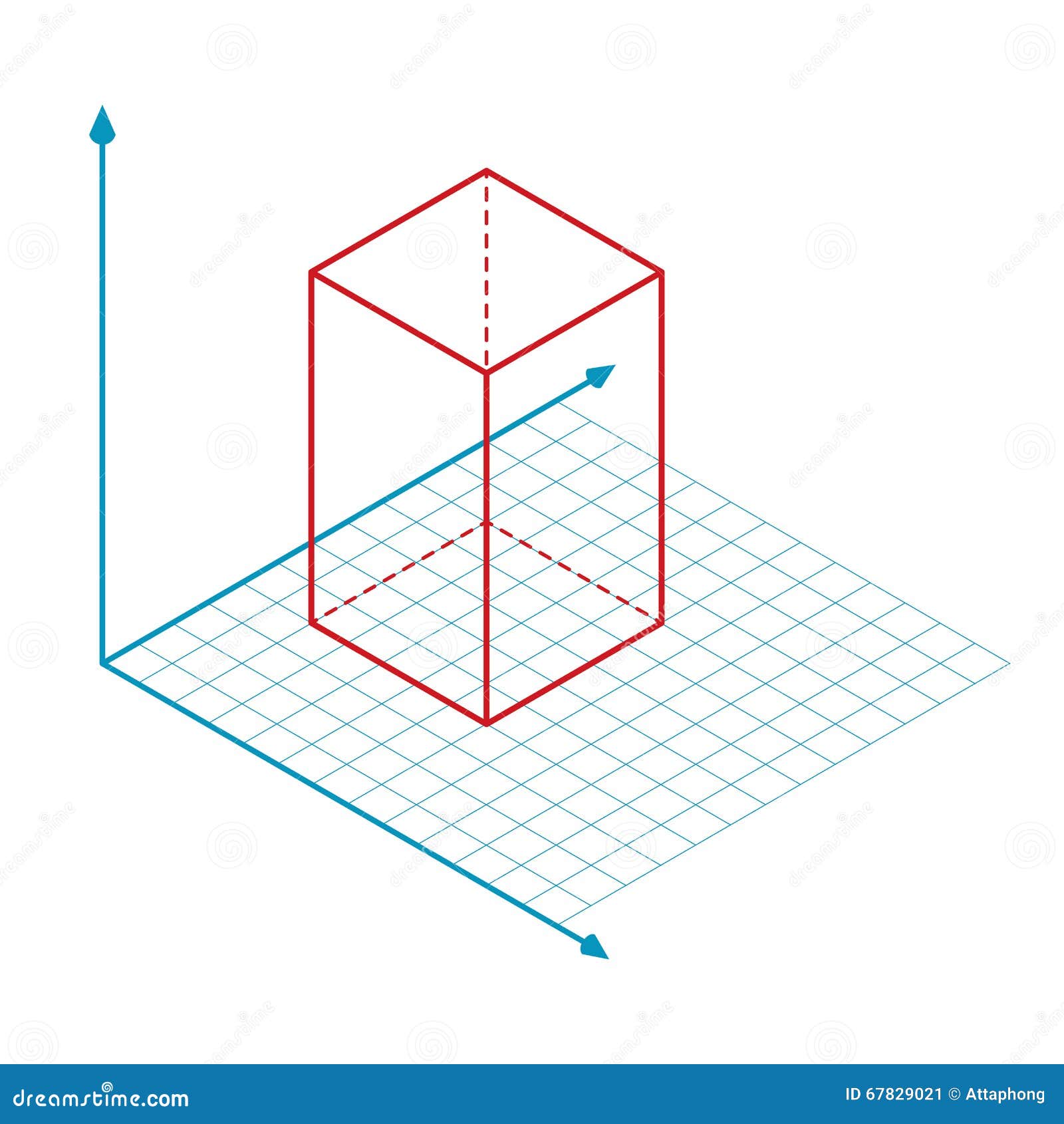 3D Axis Vector On White Background | CartoonDealer.com #100807210