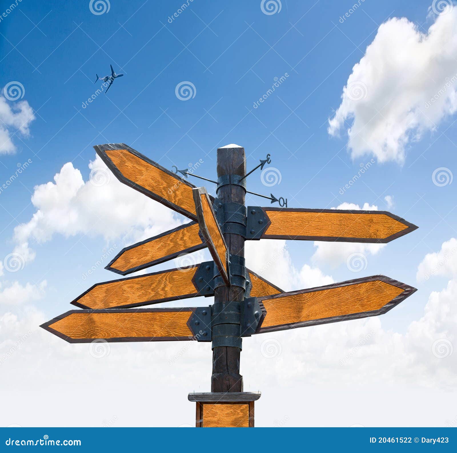 Directional arrow stock photo. Image of marking, intersection - 20461522