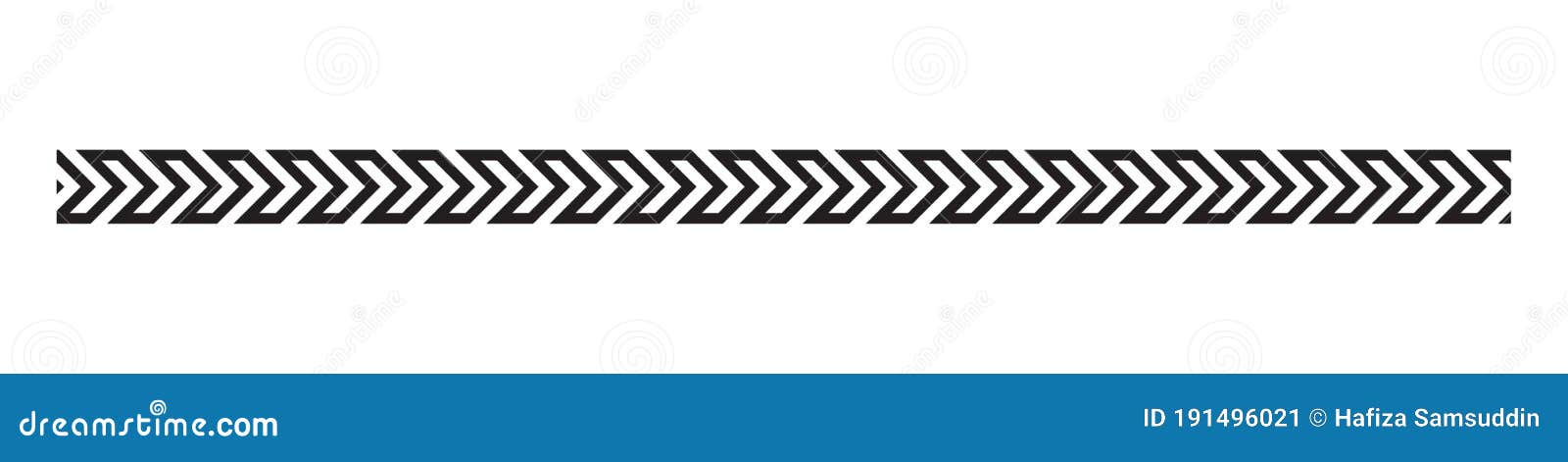 Directional Arrow Border Design. Vector Illustration Decorative Design ...