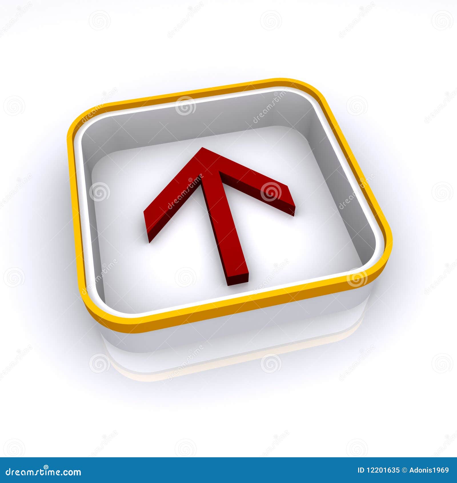 Directional Arrow Button Vector Illustration | CartoonDealer.com #12882916
