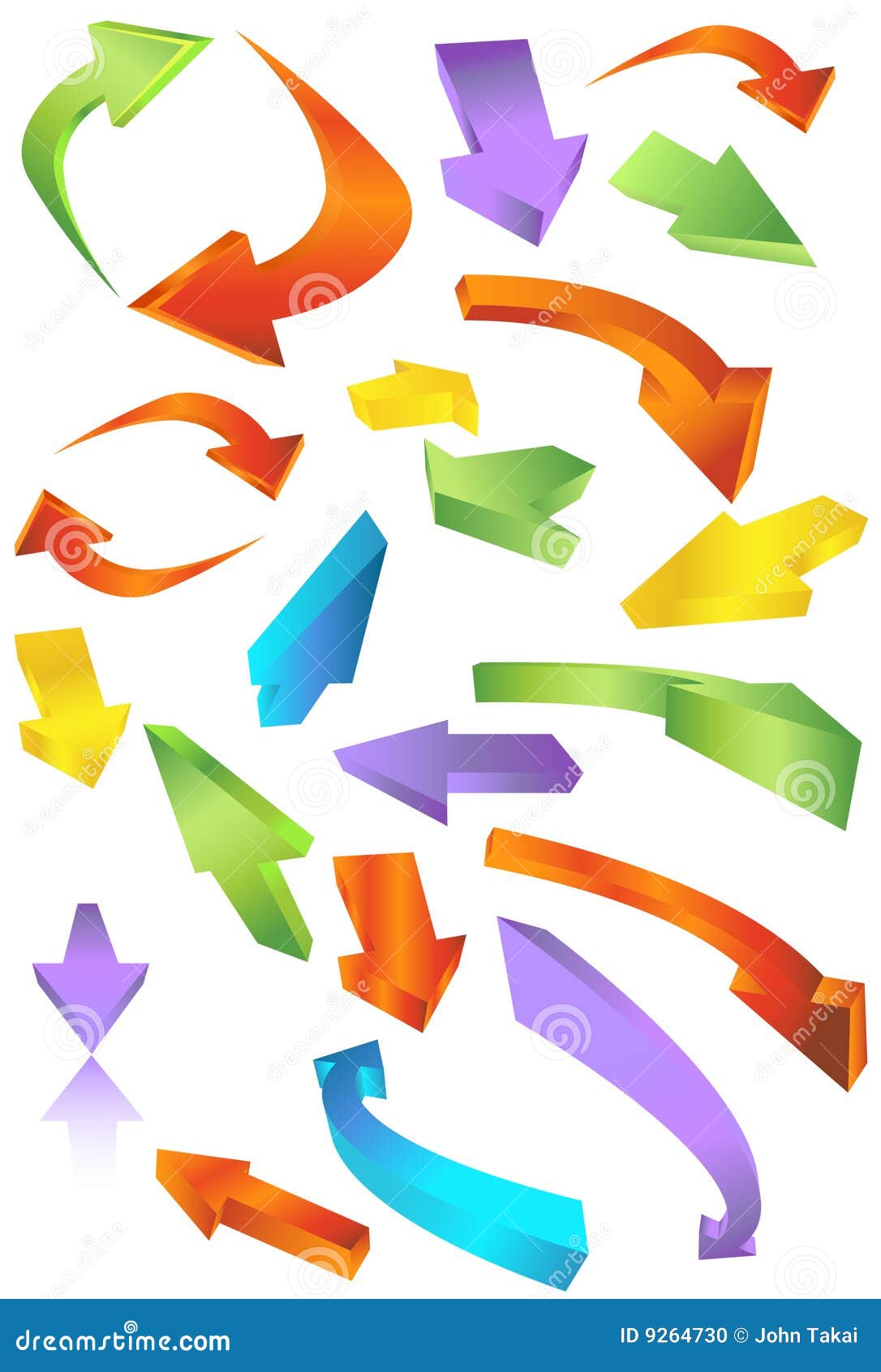Directional Arrow Icons stock vector. Illustration of left - 9264730