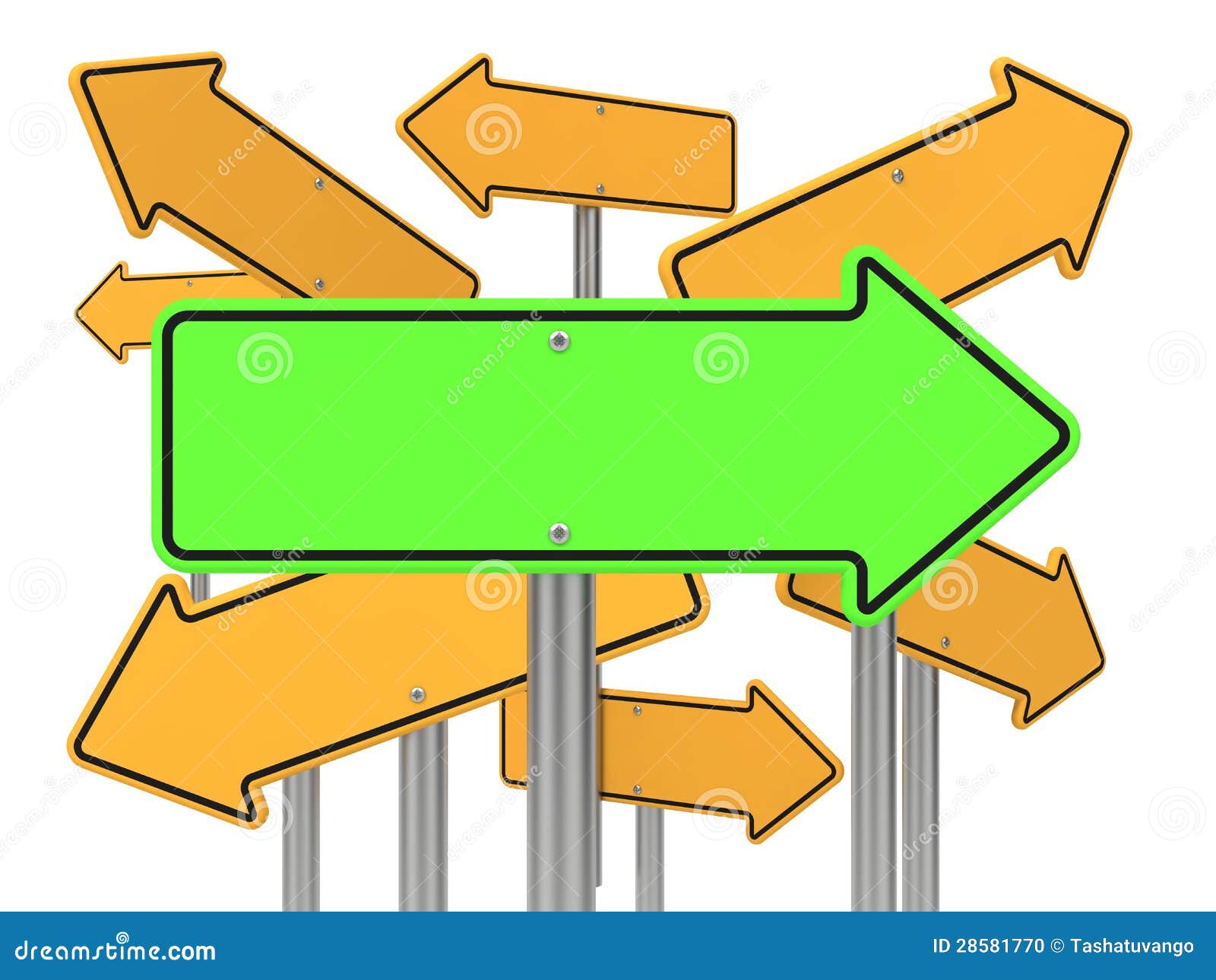 Directional Arrow Sign Or Icons Set Design Free Vector | CartoonDealer ...