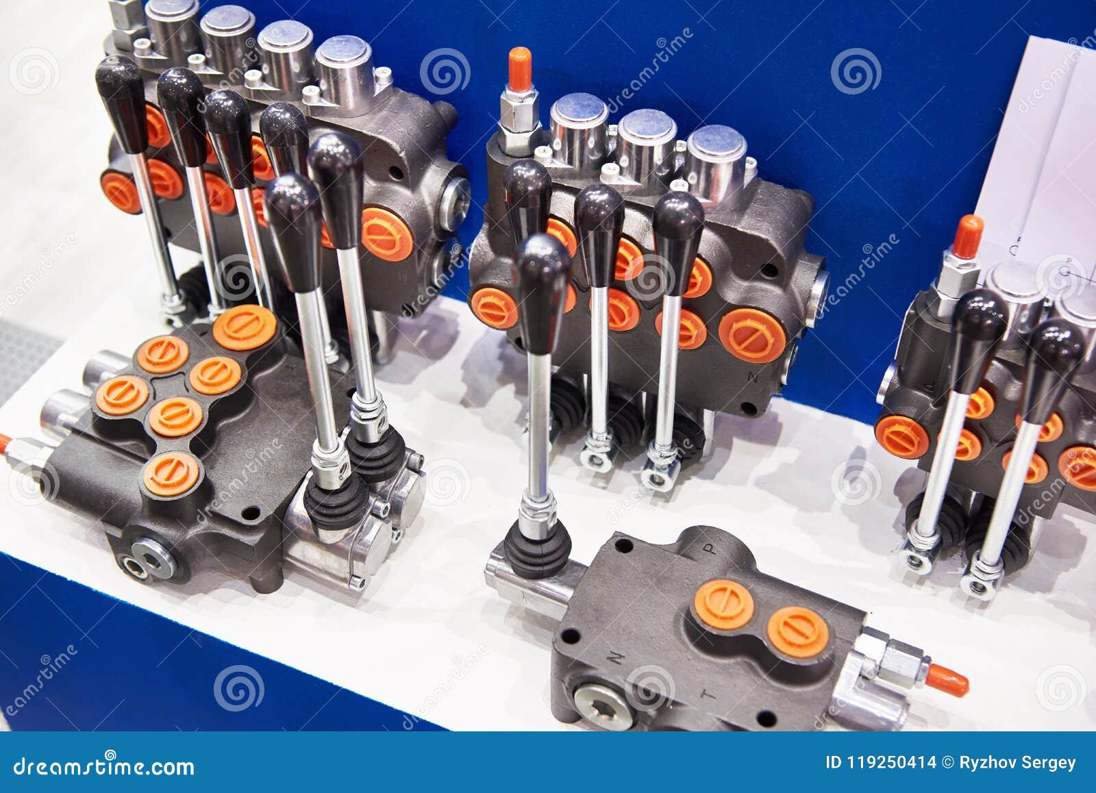 Control Valves, Water Pipe System. Installation Of Water Pipes In The ...