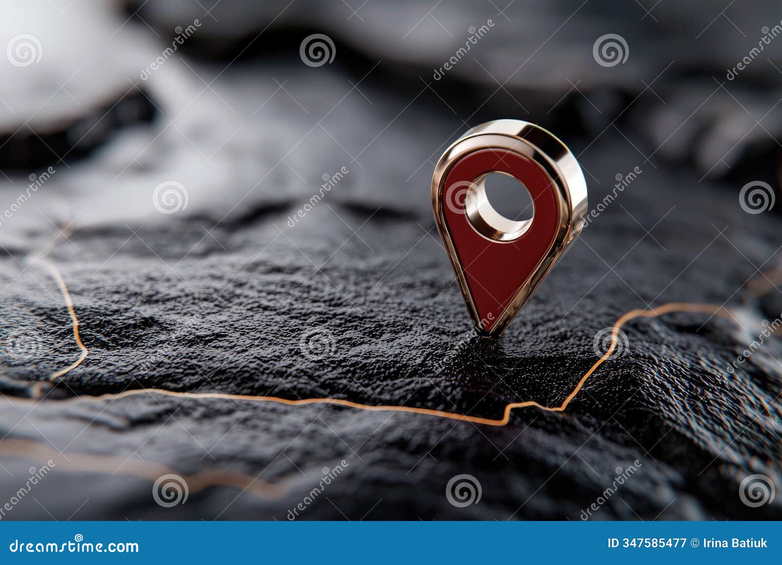 Directional Guide Gps Navigation Pointer Symbol On Display Precise Location Tracking