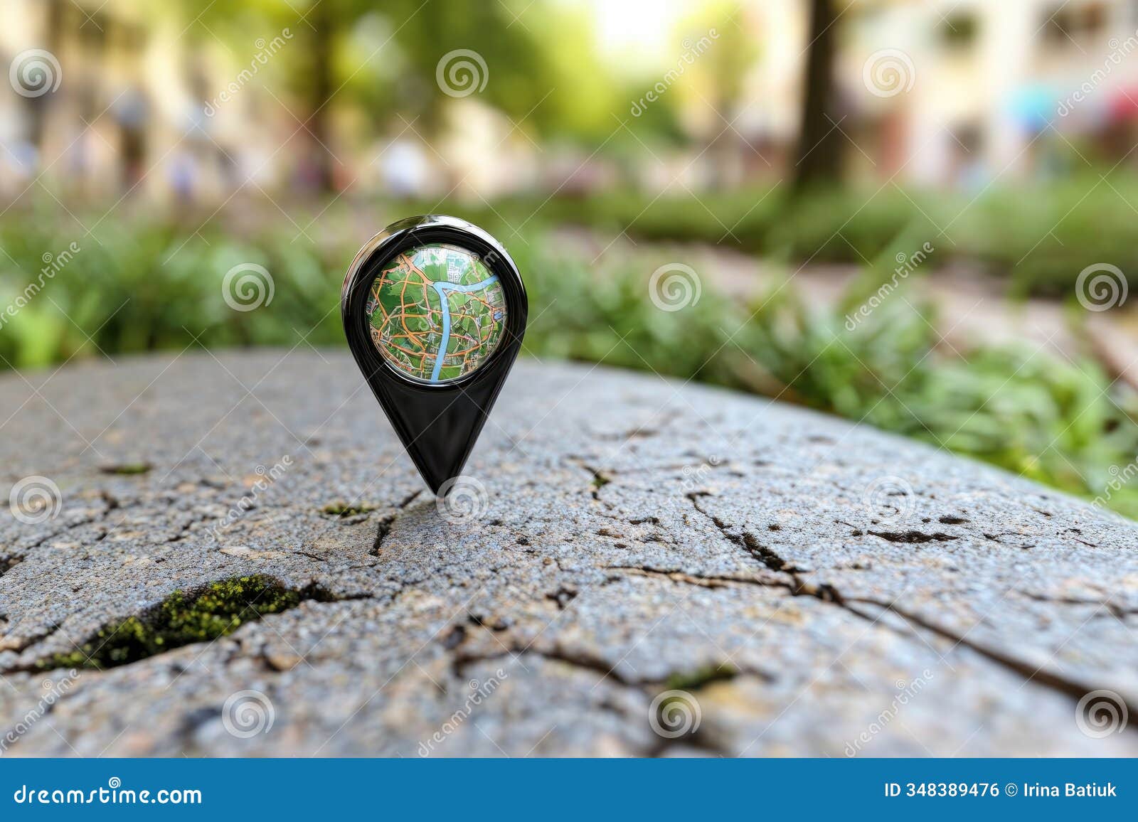 Directional Guide Gps Navigation Pointer Symbol On Display Precise Location Tracking