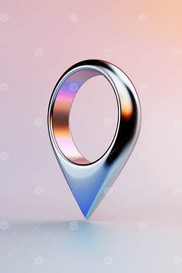 Directional Guide Gps Navigation Pointer Symbol On Display Precise