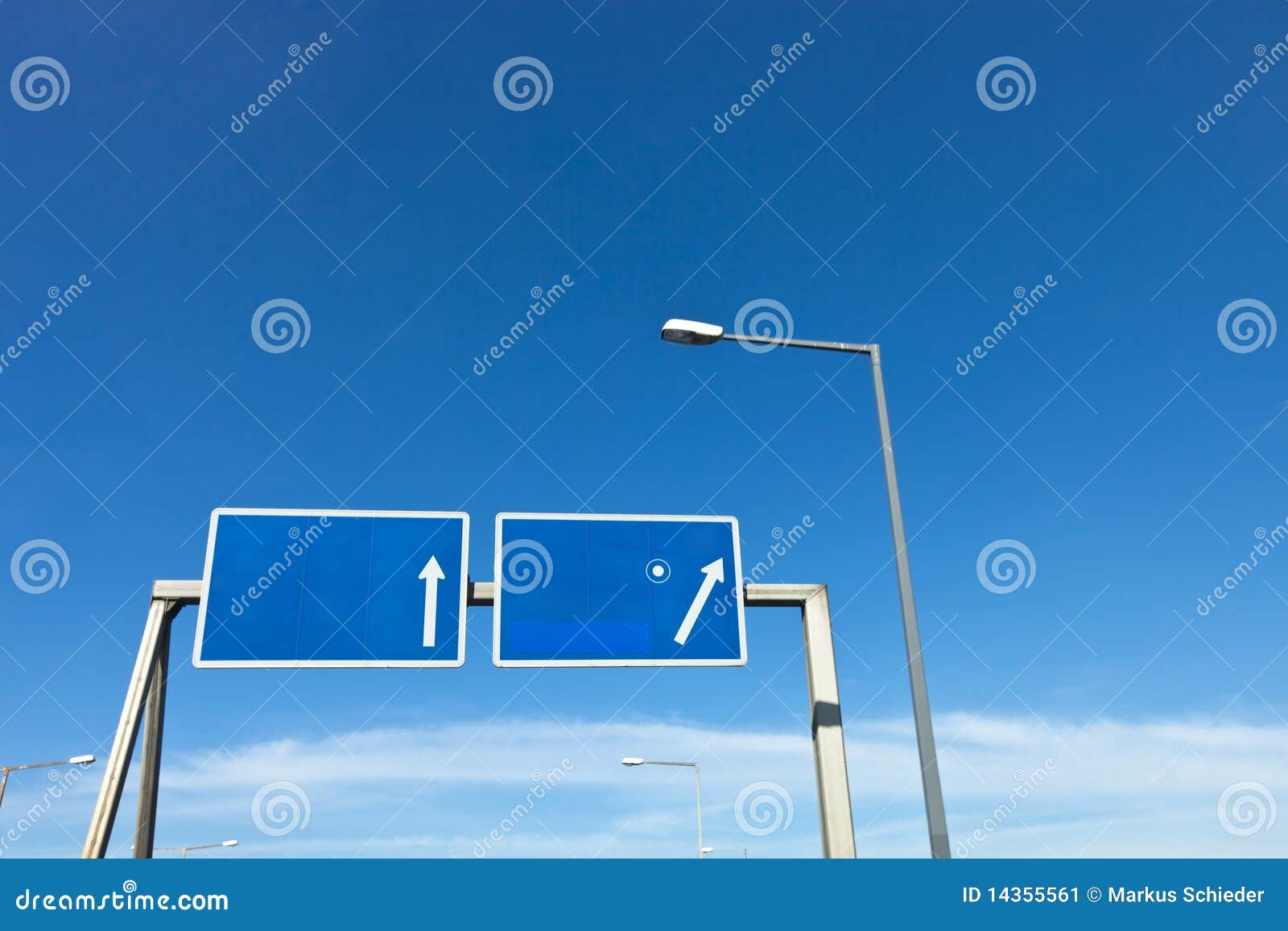 Directional road-sign stock image. Image of medium, symbol - 14355561