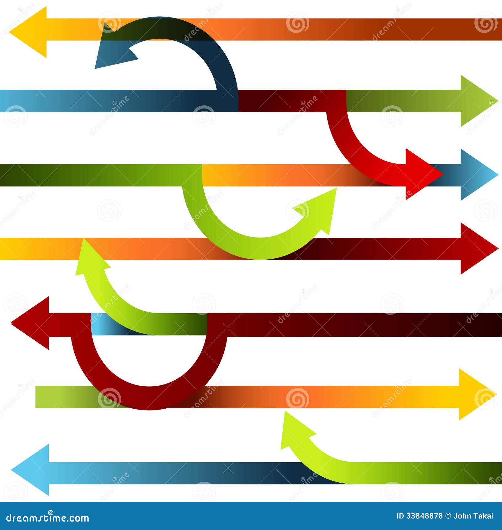 Directional Shifting Chart stock vector. Illustration of directional ...