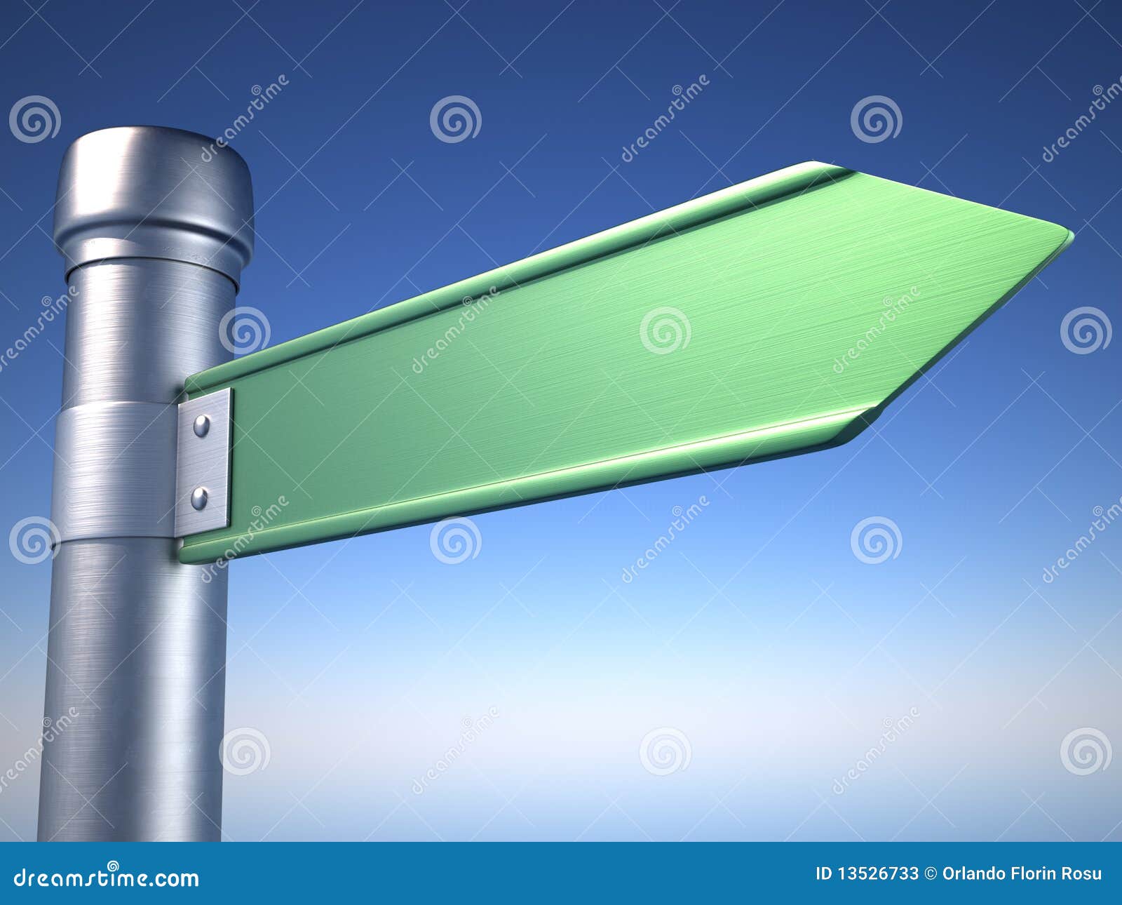 Directional sign stock illustration. Illustration of road - 13526733