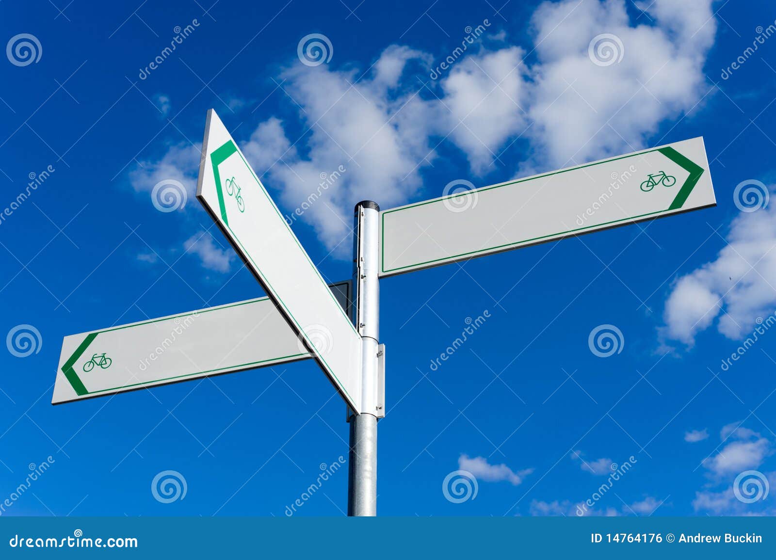 Directional Sign stock photo. Image of plate, frame, signpost - 14764176