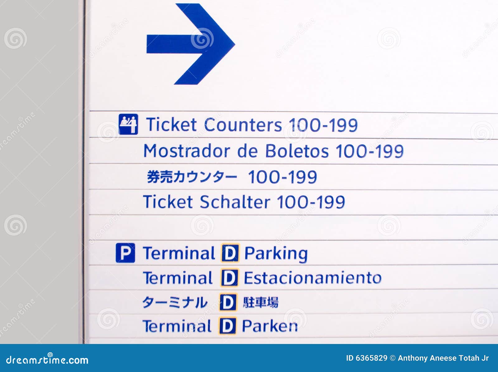 Directional Sign stock image. Image of help, ticket, assistance - 6365829