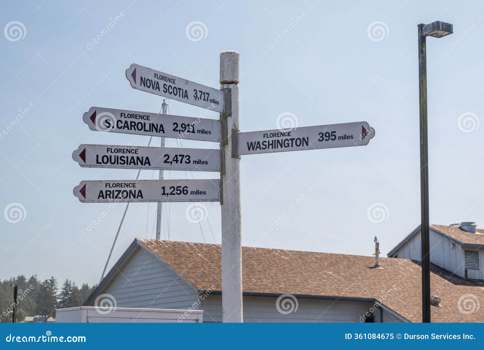 Florence Oregon Marina Editorial Image | CartoonDealer.com #134782280