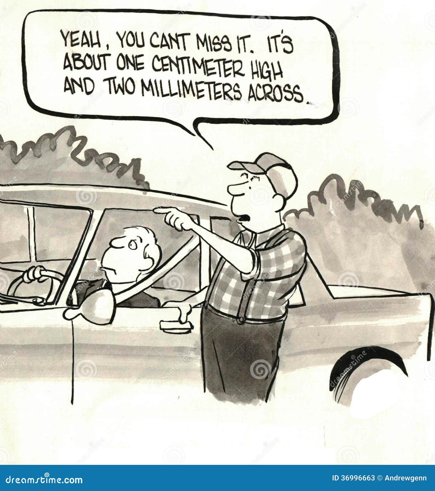 Directions stock illustration. Illustration of tiny, humor - 36996663